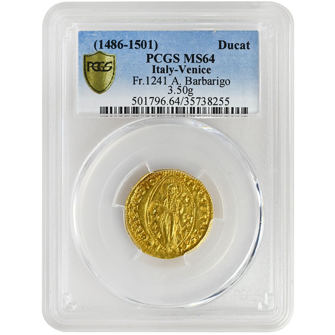 (1423-57) Ducat, Fr. 1241 ITALY-VENICE, PCGS MS64 - Tangible Investments