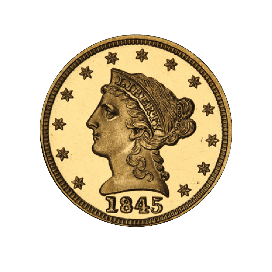 The Magnificent 1845 Gold Proof Set