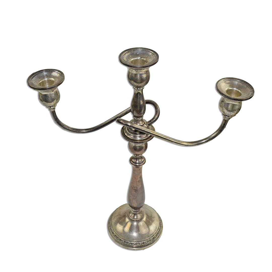 International Silver Candelabra Candlesticks