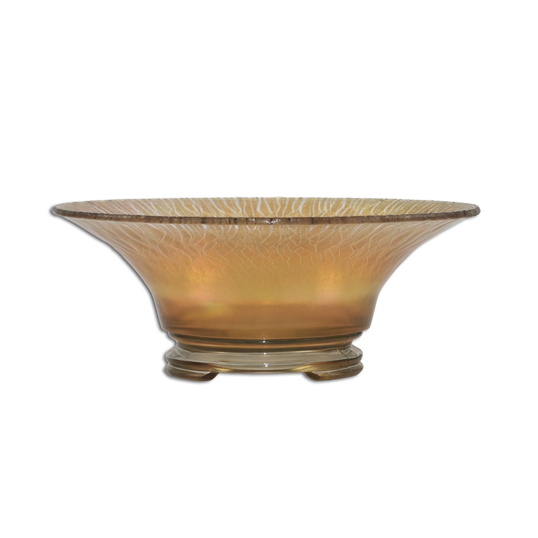 Loetz Iridescent Glass Bowl