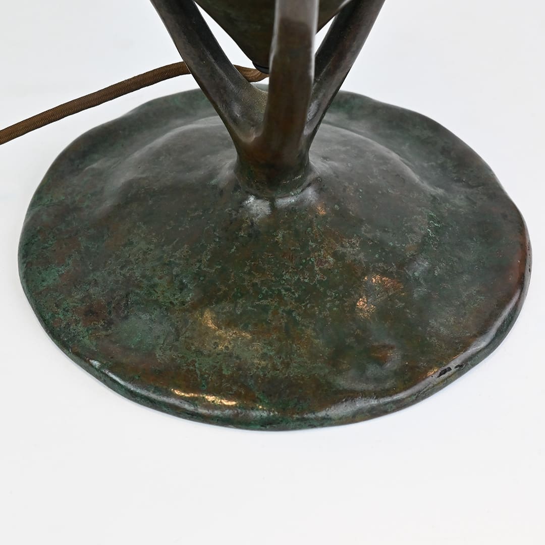 Antique Tiffany Studios Turtleback Lamp - Tangible Investments