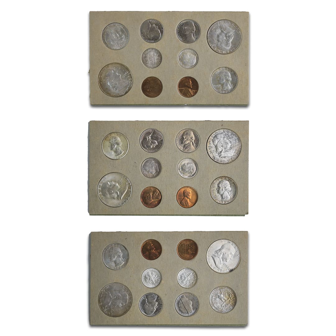 1954-PDS Original Mint Set 30 Coins - Tangible Investments