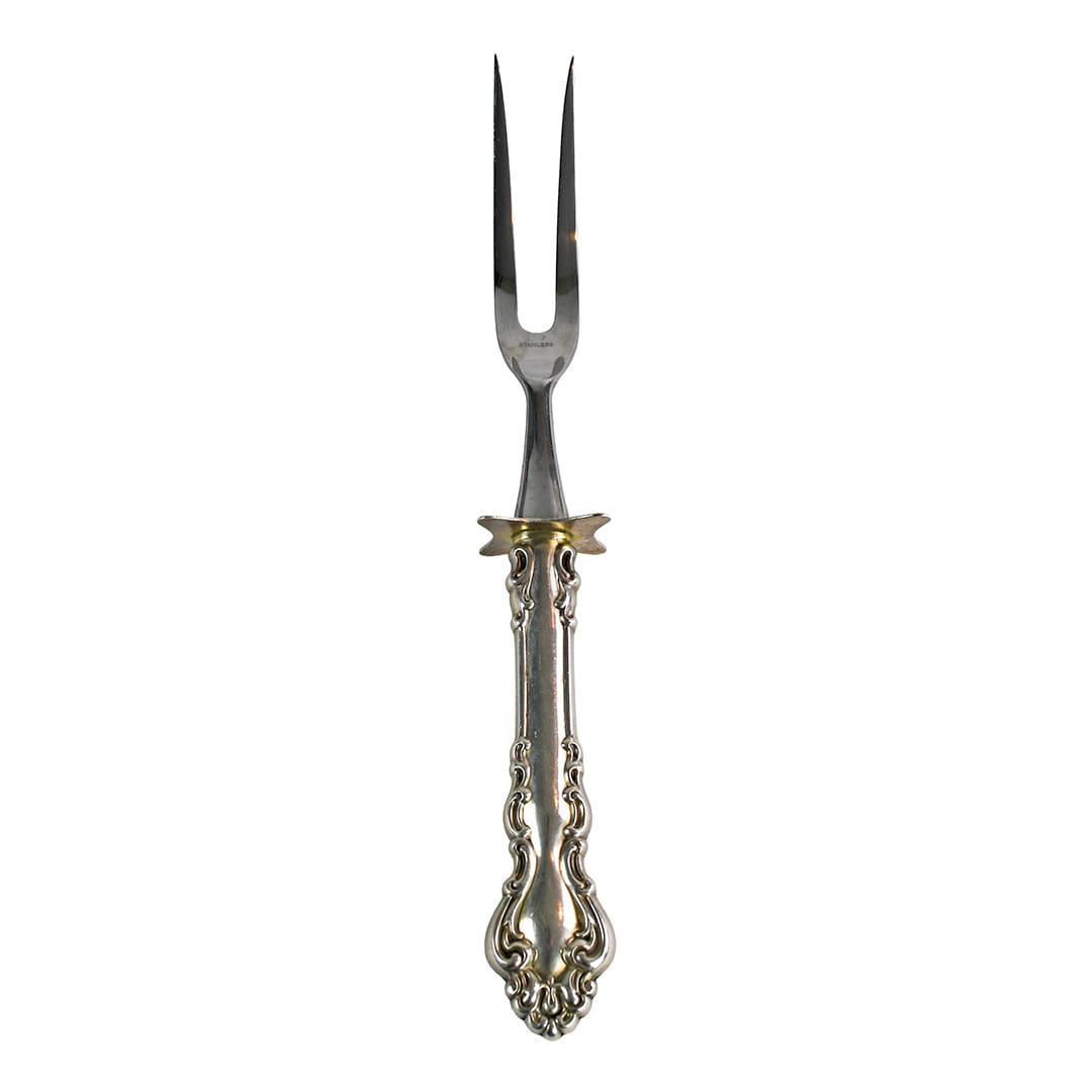 Spanish Baroque by Reed & Barton Sterling Handle Carving Fork 11 ...