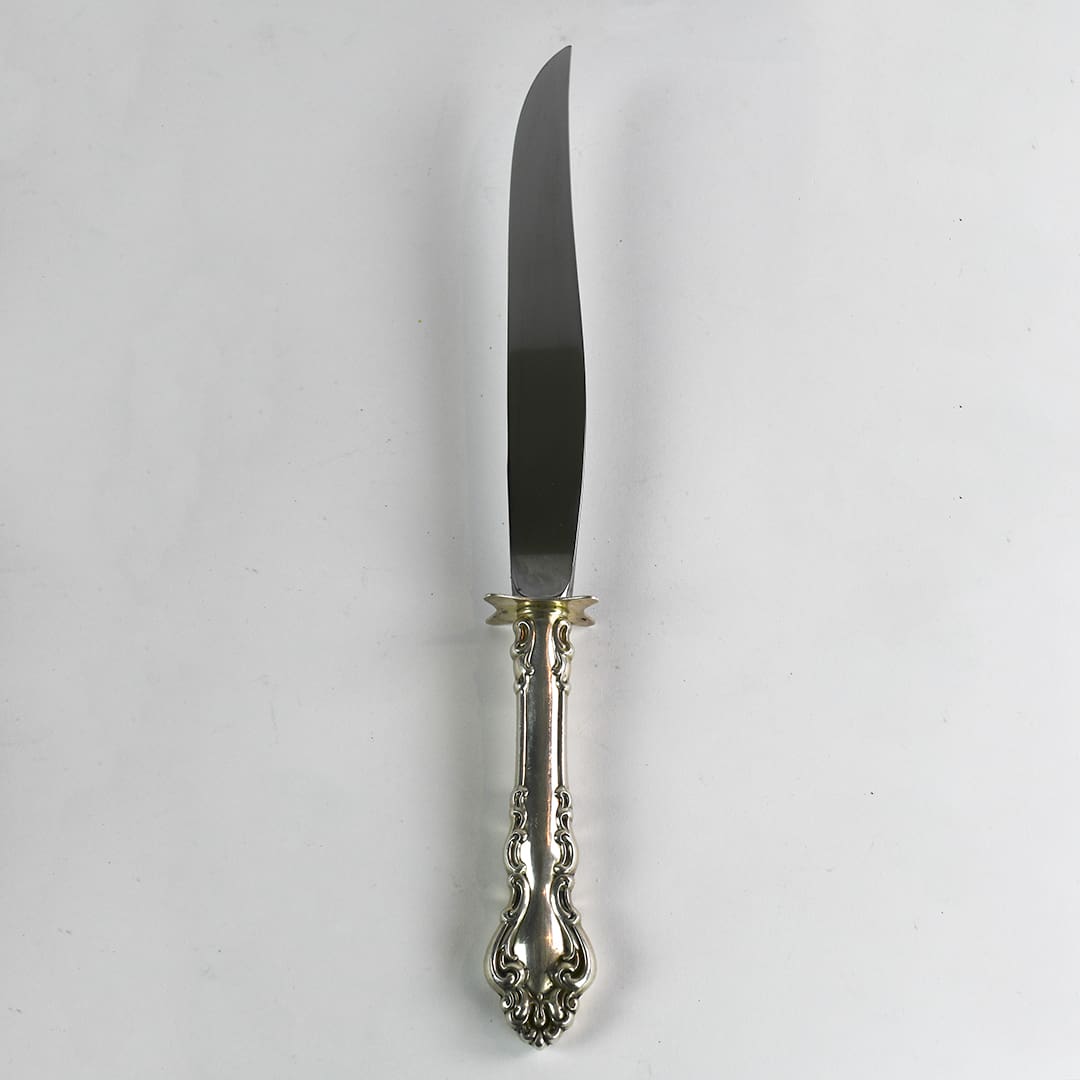 Spanish Baroque by Reed & Barton Sterling Handle Carving Knife 13 5/8 ...