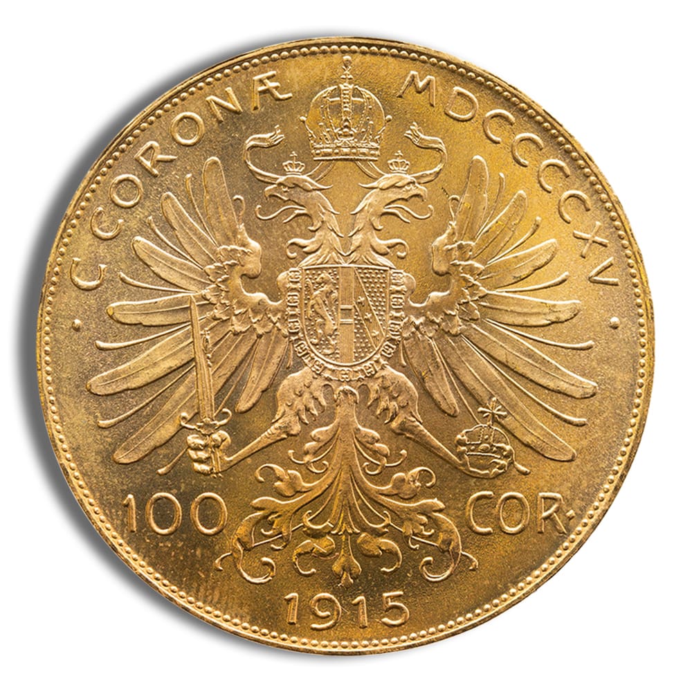 Austria 100 Corona Gold Coin - Tangible Investments