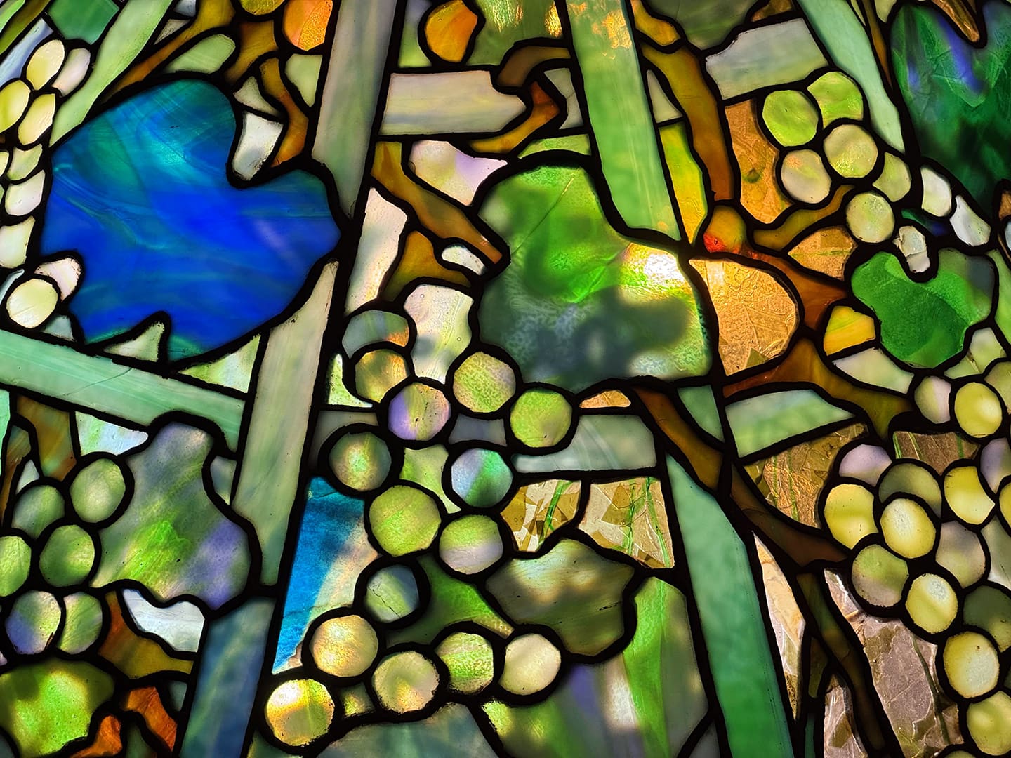 Tiffany Studios Chandelier Grapevine Trellis - Tangible Investments