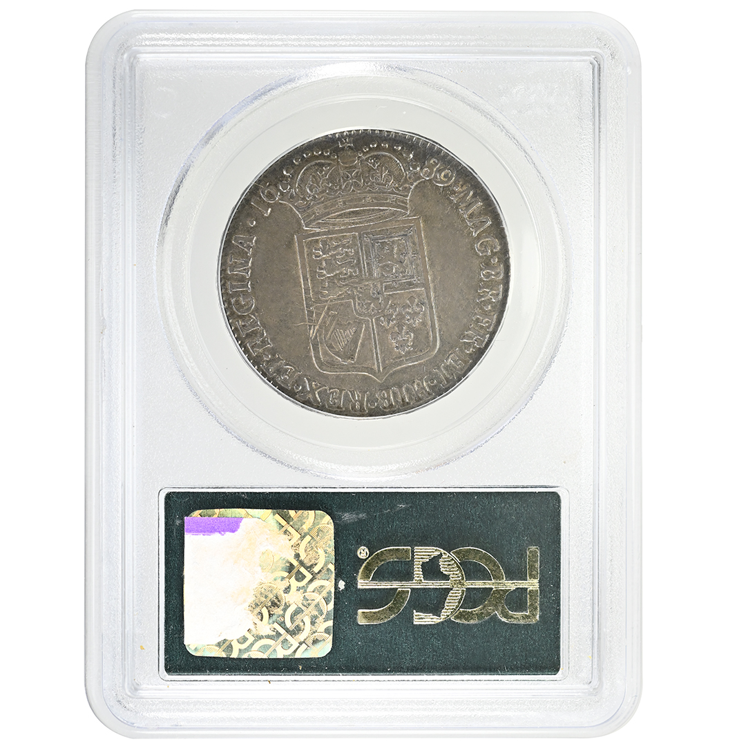 1689 1/2 Crown, ENGLAND, PCGS XF40 William and Mary - Tangible Investments