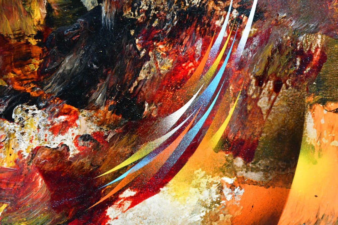 Famous Abstract Acrylic Painting