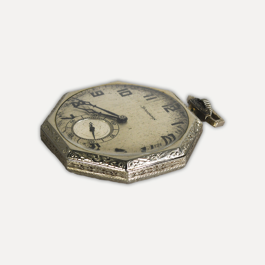 Burlington 14K Gold Filled Pocket Watch