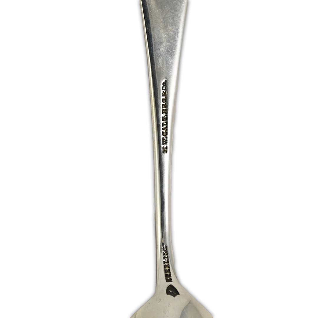 Antique Galt & Bro Sterling Silver Souvenir Spoon G. Washington Bust 6 ...