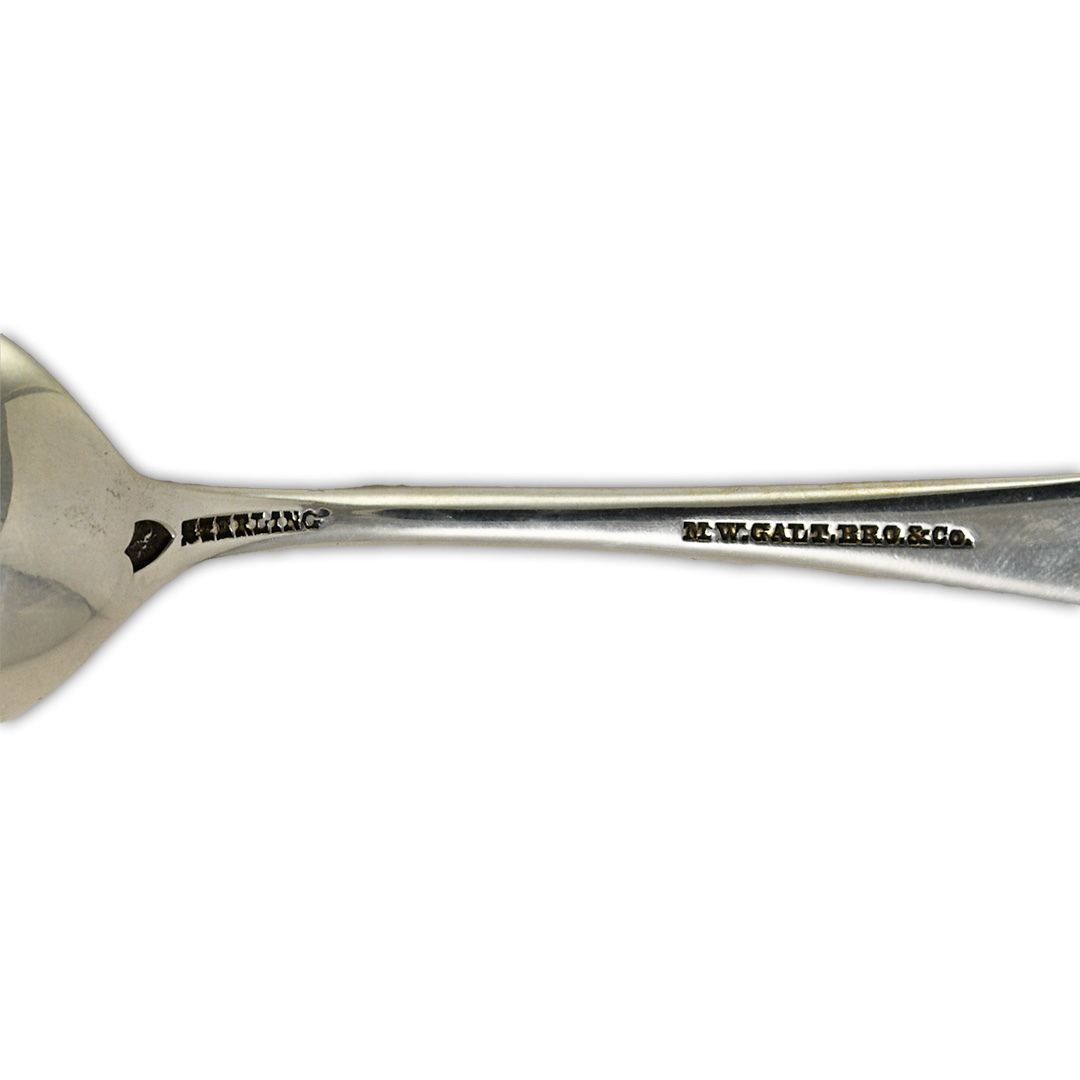 Antique Galt & Bro Sterling Silver Souvenir Spoon G. Washington Bust 6 ...