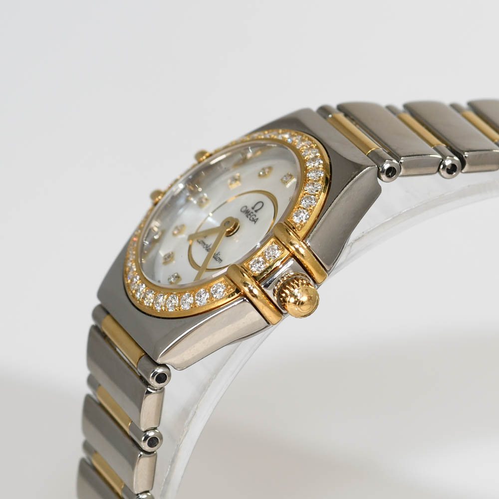 Omega Constellation Diamond Bezel Watch