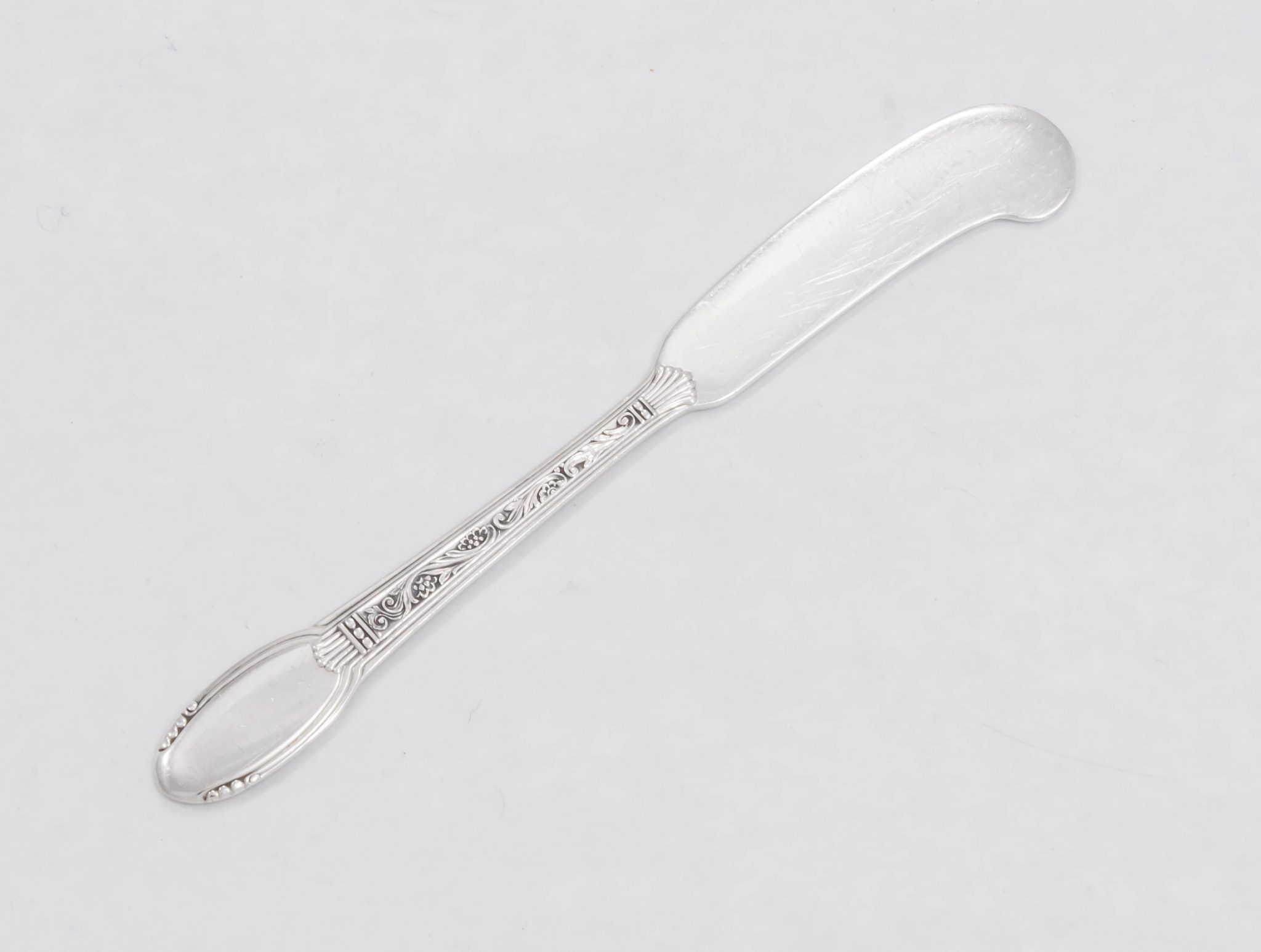 Mastercraft by Alvin Sterling Silver Butter Spreader flat handle ...