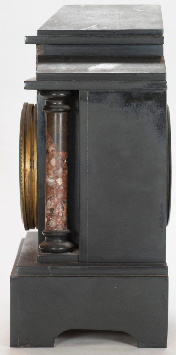 Victorian Marble + Onyx Clock Circa 1880-1920 - Tangible Investments