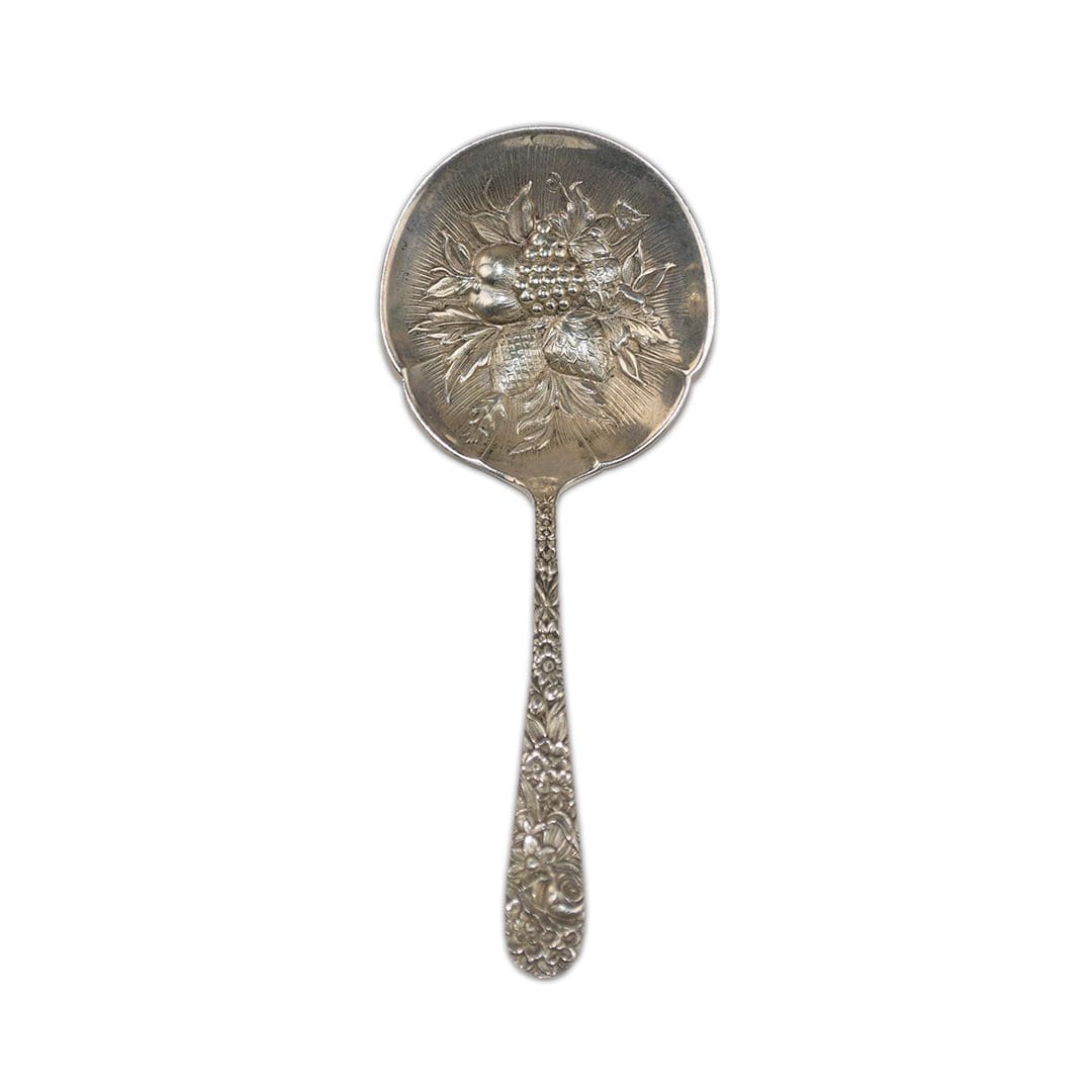 Repousse by S. Kirk & Son Sterling Silver Berry Serving Spoon ...