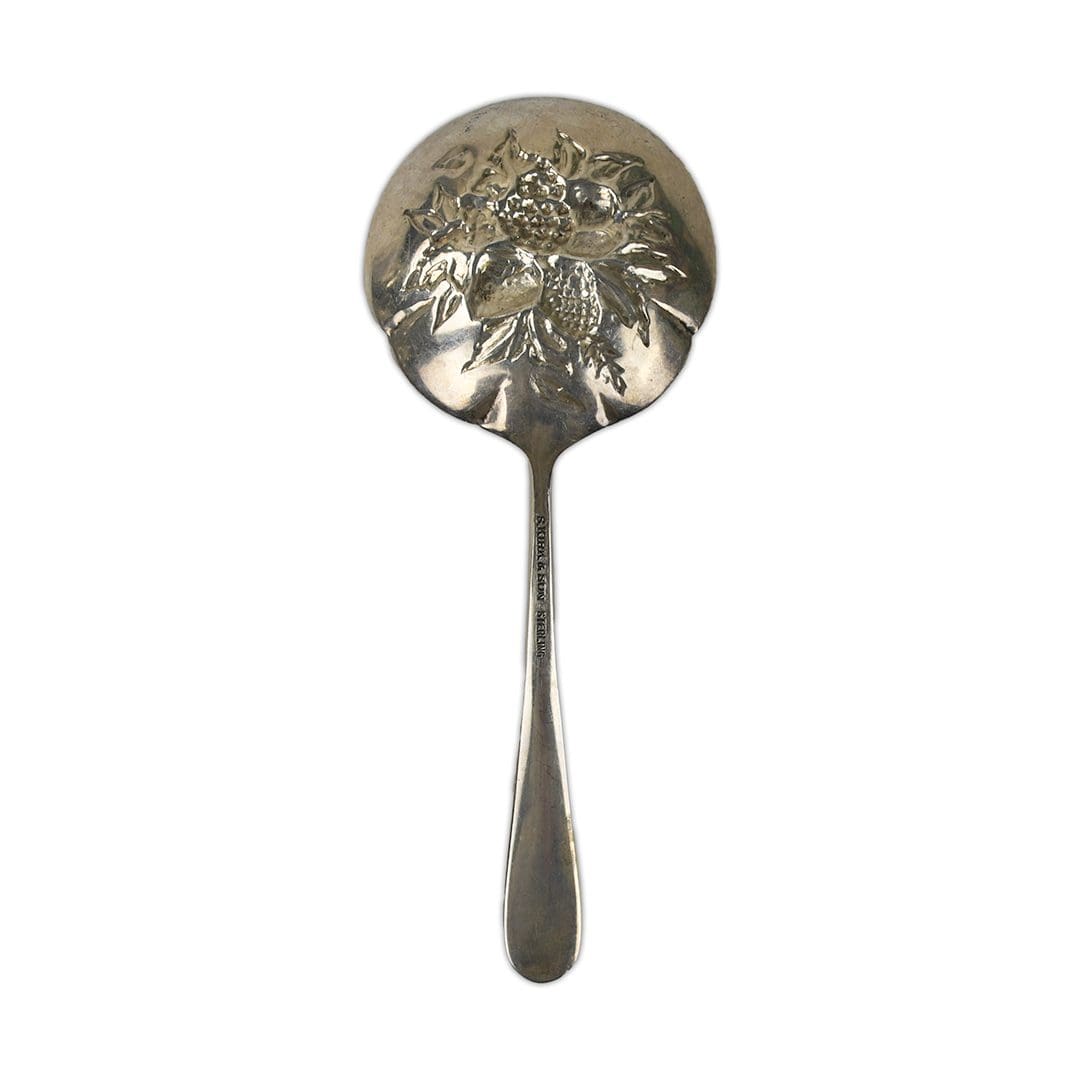 Repousse by S. Kirk & Son Sterling Silver Berry Serving Spoon ...